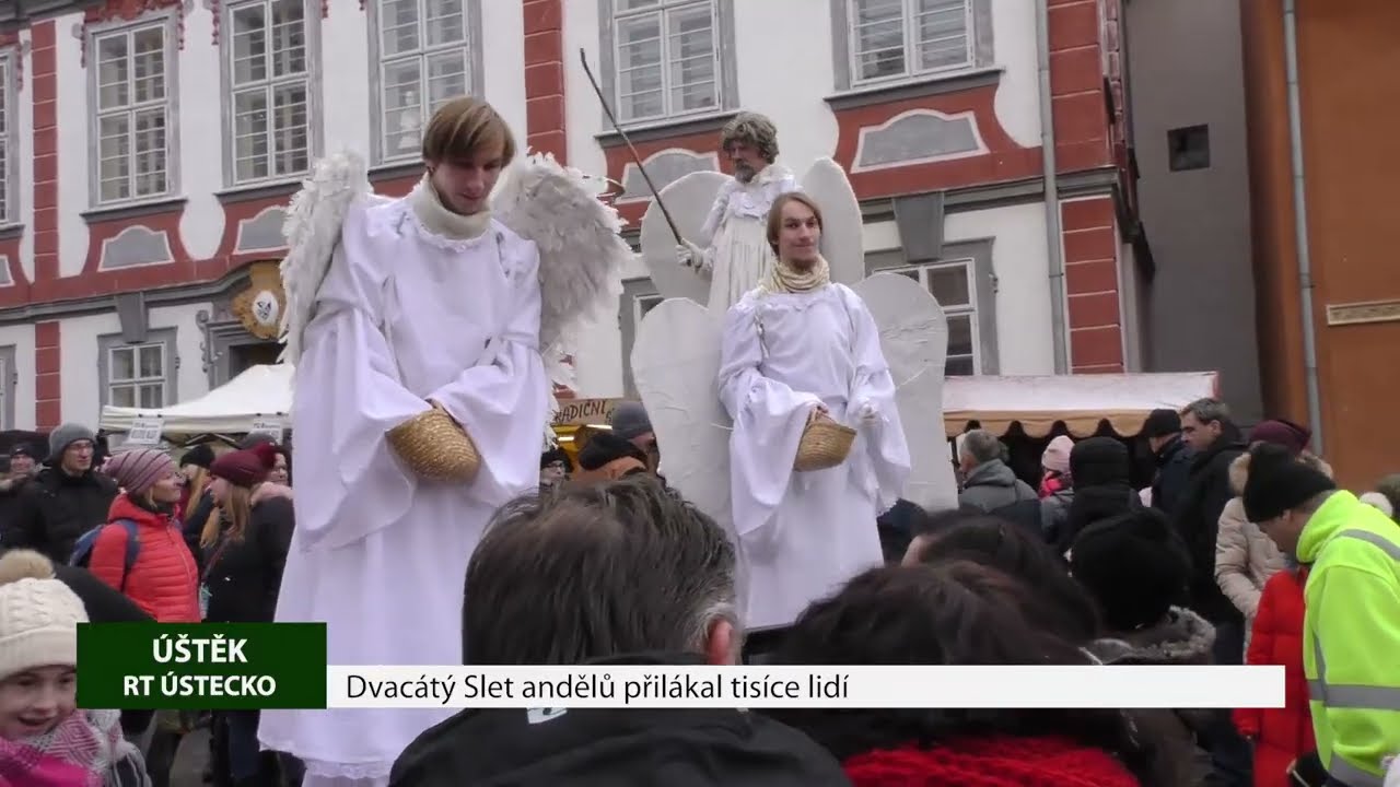 ÚŠTĚK: Dvacátý Slet andělů přilákal tisíce lidí - Ústecko24